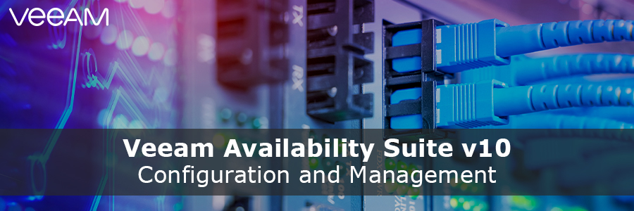 ALSO Training - Veeam Availability Suite v10: Configuration and Management Training